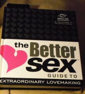 Better Sex Guide To Extraordinary Lovemaking Book Review Kinky World