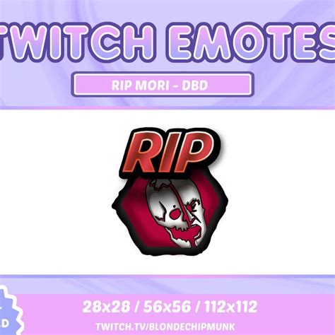 Dbd Ghostface Mori Etsy