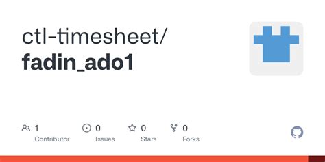Github Ctl Timesheetfadinado1