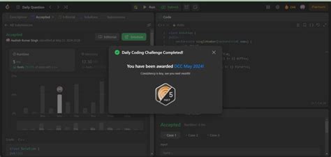 I Am Glad To Share My May Leetcode Badge This Adds A Bit Forward In My