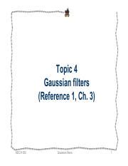 Understanding Gaussian Filters Applications And Implementations Course Hero