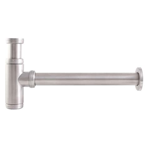 ท่อน้ำทิ้งสแตนเลสสำหรับอ่างล้างหน้า แบบทรงกระบอก ท่อยาว 20 3 ซม 8 นิ้ว 30 5 ซม 12 นิ้ว