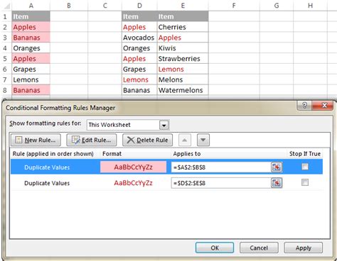 How To Look For Doubles In Excel Mac Evercow