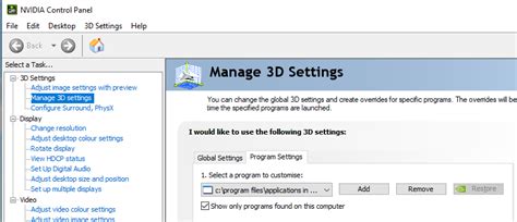 How To Swap To An Nvidia Graphics Card Instead Of Intel Appsincadd