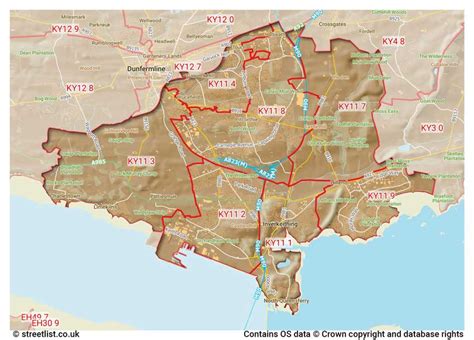 Ky11 Postcode District For Inverkeithing Maps Crime Schools And Property