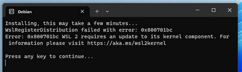 Windows Quick Guide To Installing WSL And Debian