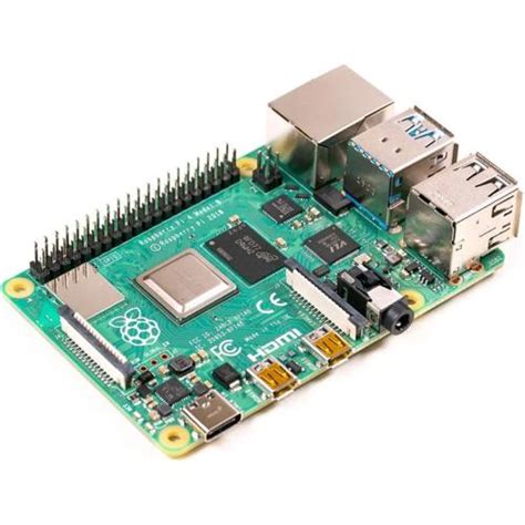 Buy Raspberry Pi 4 Model B 8gb Lpddr4 Quad Core Cortex A72 64 Bit Soc 1 5ghz 8gb Lpddr4 3200