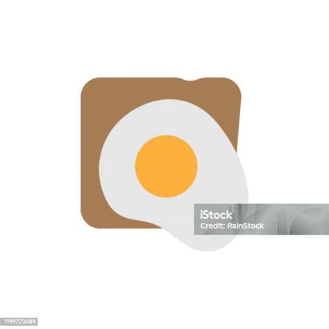 토스트 계란 아이콘 튀김 흰색 배경에 격리 된 웹 디자인을위한 토스트 튀긴 계란 벡터 아이콘의 아이소메트릭 귀여운에 대한 스톡 벡터 아트 및 기타 이미지 Istock