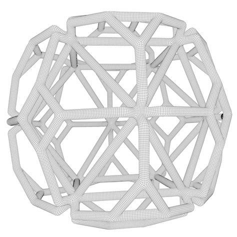 기하학적 모양 224 3d 모델 3 Max Fbx Free3d