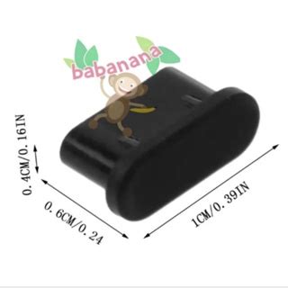 Jual Usb Type C Dust Cover Penutup Anti Debu Rubber Silicone Laptop Phone Tutup Type C Connector