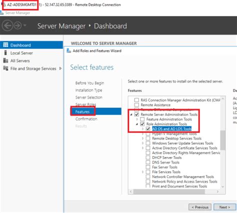 Installing Ad Admin Tools To Manage Azure Ad Ds Information Dynamics