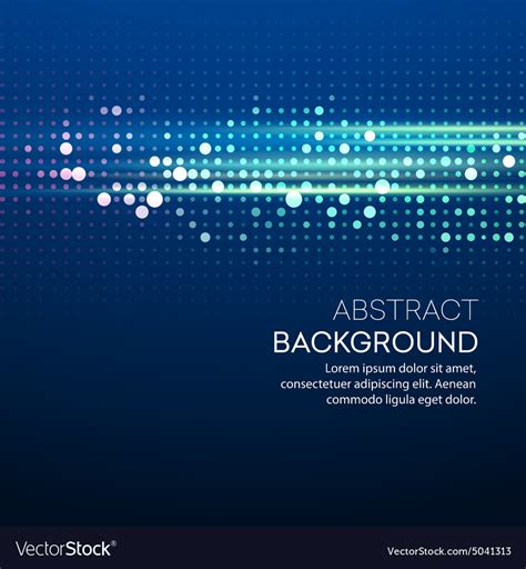 Colorful Dots Abstract Background Royalty Free Vector Image