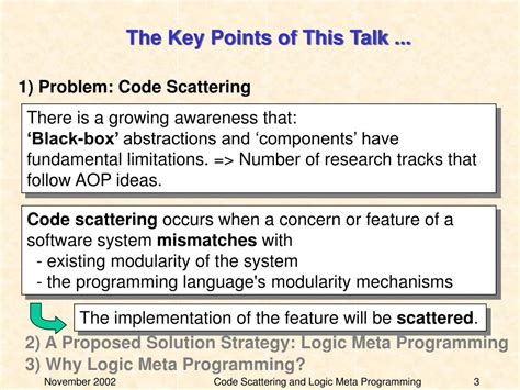 Ppt A Logic Meta Programming Approach To Deal With Code Scattering
