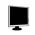 Computer LCD Display Vector Graphics Free SVG