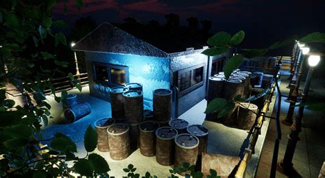 D Environment Design Unreal Blender On Behance