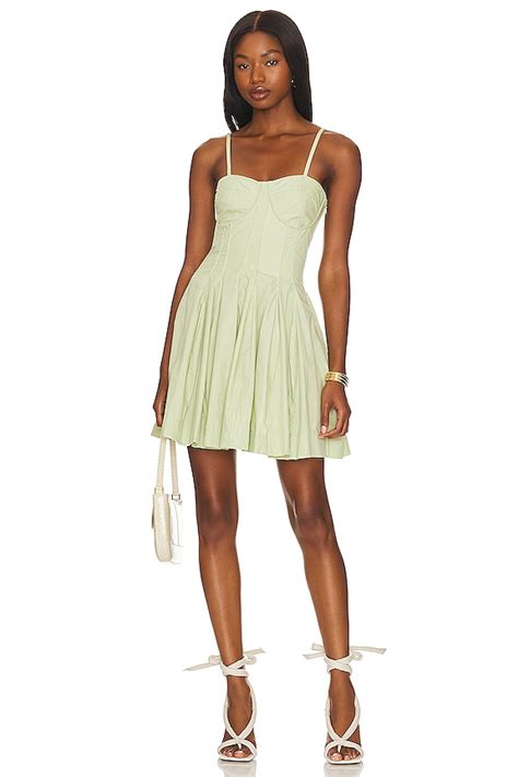 SWF Corset Mini Dress In Brisk REVOLVE SWF Corset Mini Dress In Brisk REVOLVE