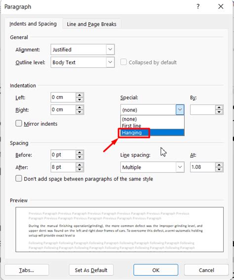 How To Do Hanging Indent On Word 2 Easy Methods