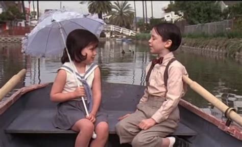 Alfalfa And Darla In The Boat