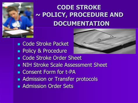 PPT CODE STROKE PowerPoint Presentation Free Download ID 3571797