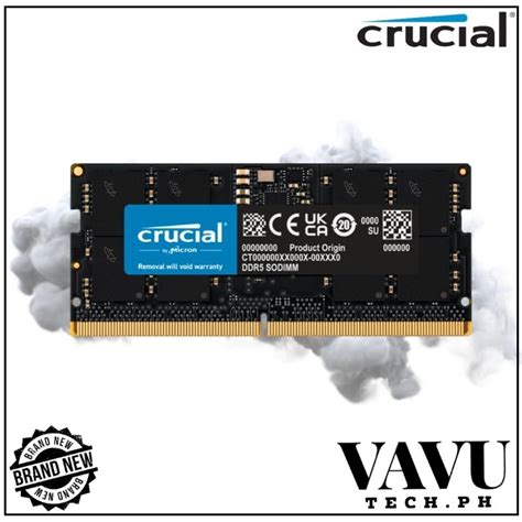 Crucial Ddr5 Sodimm 16gb And 8gb 4800mhz Cl40 Laptop Memory Lazada Ph