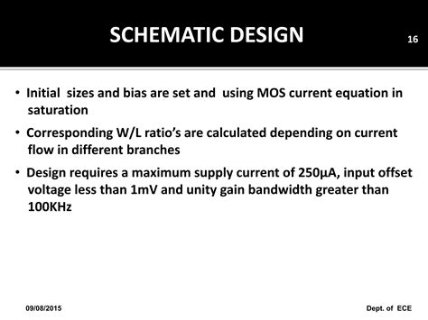 Design And Implementation Of Cmos Rail To Rail Operational Amplifiers Pptx