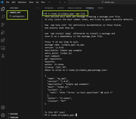 Основи Npm та Packagejson у Nodejs