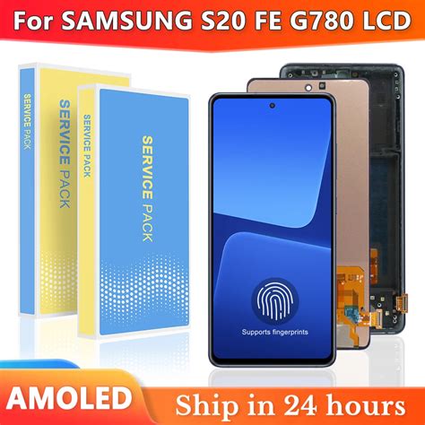Pantalla Lcd Super Amoled Para Samsung Galaxy S20 Fe Sm G780f G780fdsm