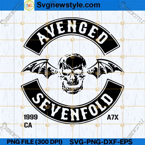 Avenged Sevenfold Concert Svg A7x Concert Svg Png