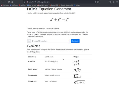 [h4] Htb Topology H4 L0 Ctf Writeups