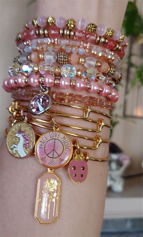 Pin By Mia J 🌻 On 𝒥𝑒𝓌𝓁𝑒𝓇𝓎 Girly Bracelets Wrist Jewelry Handmade