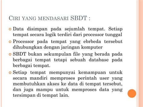 Ppt Database Terdistribusi Distributed Database Ddb Powerpoint Presentation Id4704223