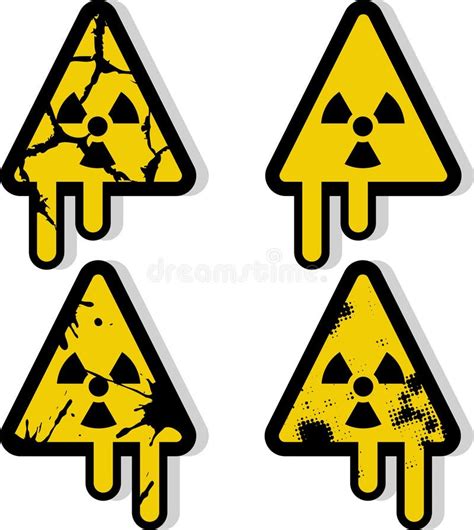 Abstract Design Of Radioactive Hazard Sign Stock Illustration Illustration Of Hazardous