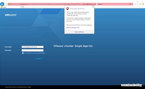 replace vmware vcsa 6 x certificates with adcs certificates via the gui