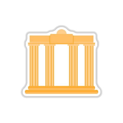 ในเวกเตอร์สไตล์สติกเกอร์กระดาษ Ai Eps Uidownload