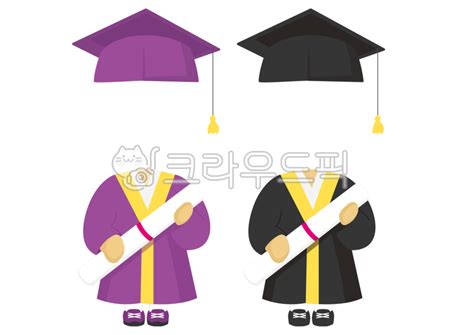 인물합성 얼굴합성 유치원 어린이집 졸업 사진 이미지 일러스트 캘리그라피 다리파작가