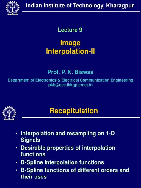 interpolation pdf interpolation algorithms