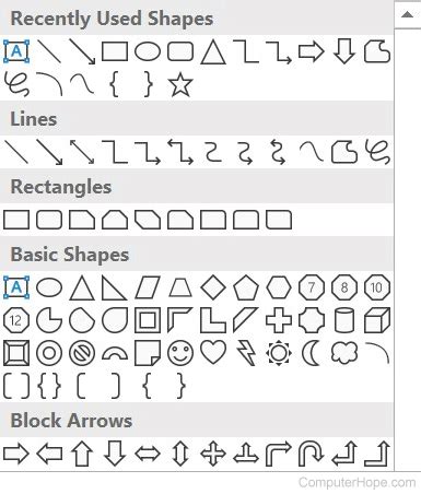 Check shape in word Word и Excel помощь в работе с программами