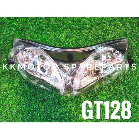 Modenas Gt128 Ct100 Ct110 Mr2 Mr3 Kristar Head Lamp Light Lampu Depan Complete Set