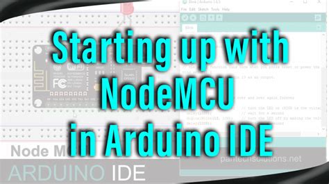 Starting Up With Nodemcu In Arduino Ide Pantech Ai