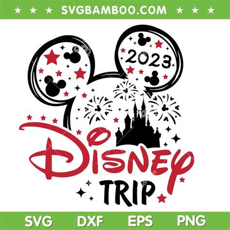 Disney Trip 2023 Svg Png