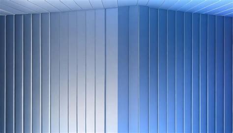 Premium Photo Blue Gradient Extruded Blocks Illuminate Clean Corporate Wall Minimalist