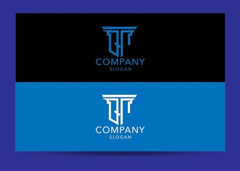 Premium Vector Modern Monogram Initial Letter Qt Logo Template