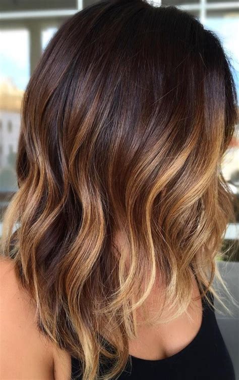 28 Incredible Examples Of Caramel Balayage On Short Dark Brown Hair