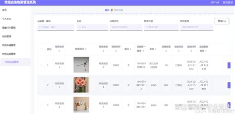 基于springbootvue的常规应急物资管理系统的设计与实现 基于springbootvue的常规应急物资管理系统的设计与实现