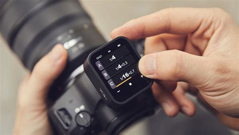 The Godox X3 Flash Trigger Easy Touchscreen Operation For The X