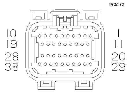 Can I Get The PCM Pinout Diagram