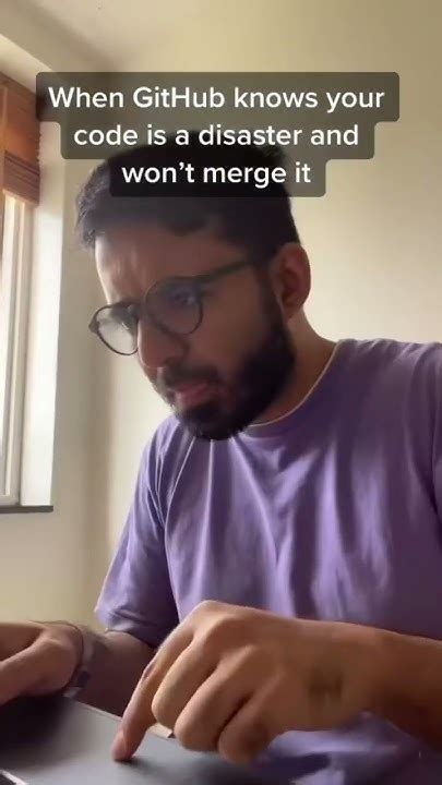 When Github Knows Your Code Is A Disaster And Wont Merge It Coding Softwareengineer Memes