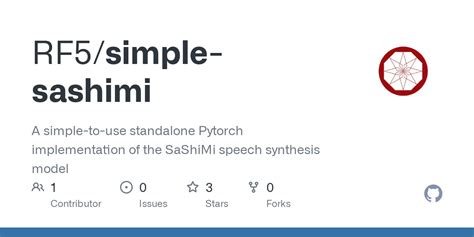 github rf5 simple sashimi a simple to use standalone pytorch implementation of the sashimi