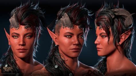 Karlach Head Baldurs Gate 3 Alena Dubrovina Karlach Hairstyle