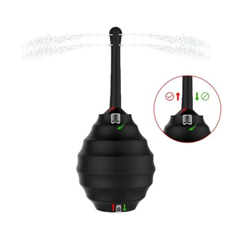 In Stocks Wholesale 330ml Anti Reflux Enema Device Enema Bulb Kit Anal